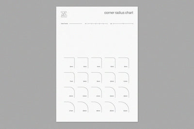 The Corner Radius Chart: A handy corner radii reference for designers ...