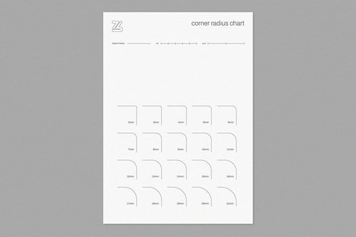 The Corner Radius Chart: A handy corner radii reference for designers ...
