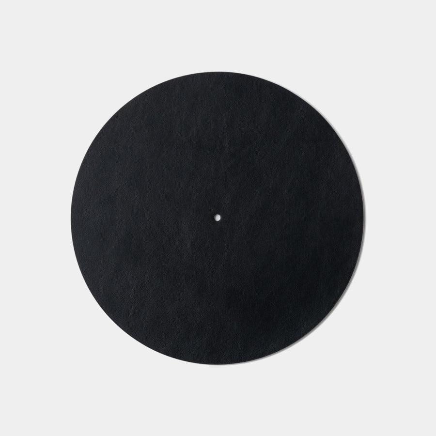 Turntable Leather Platter Mat · Turbulent Labs